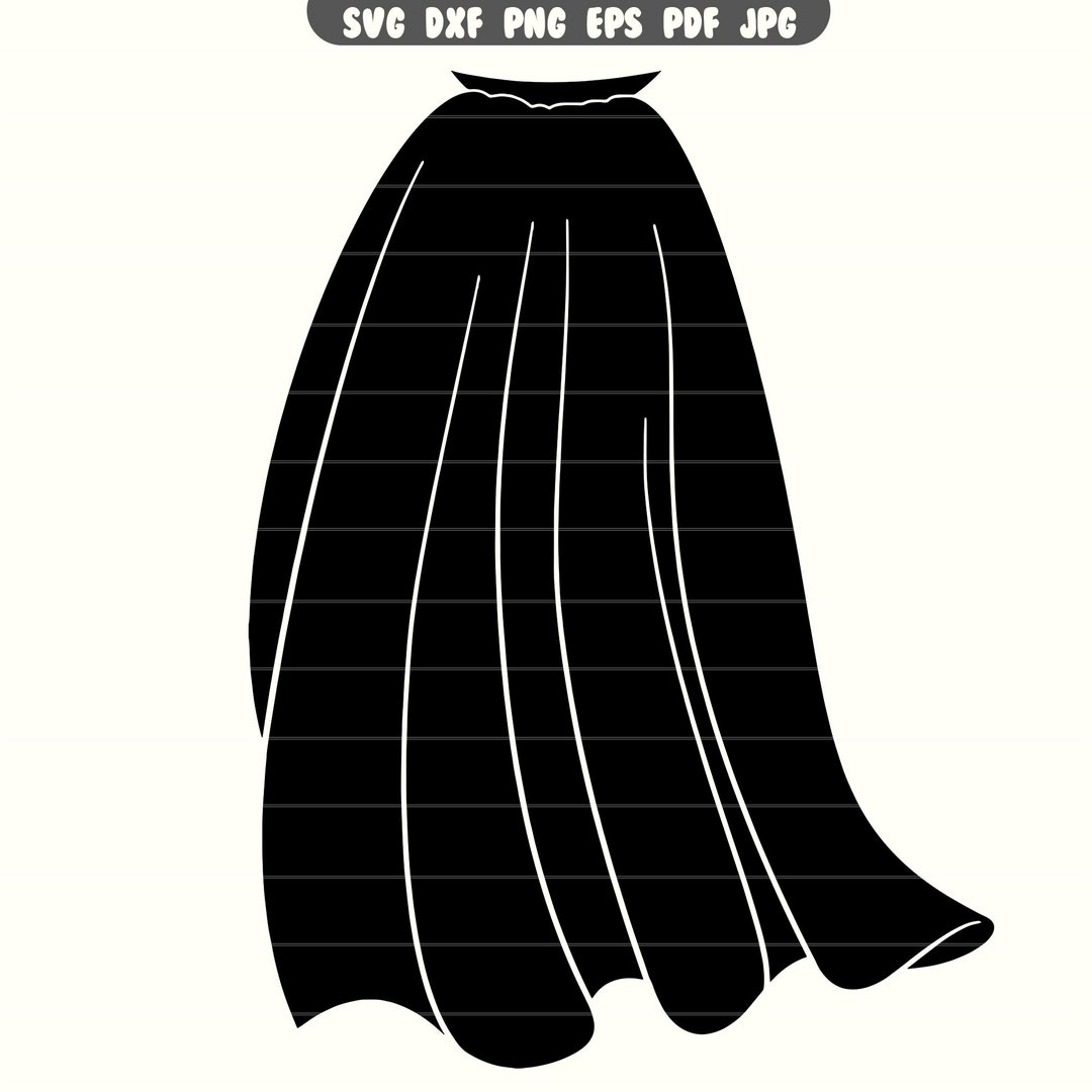 Cape SVG, Cape DXF, Cape PNG, Cape Clipart, Cape Cut File Instant ...