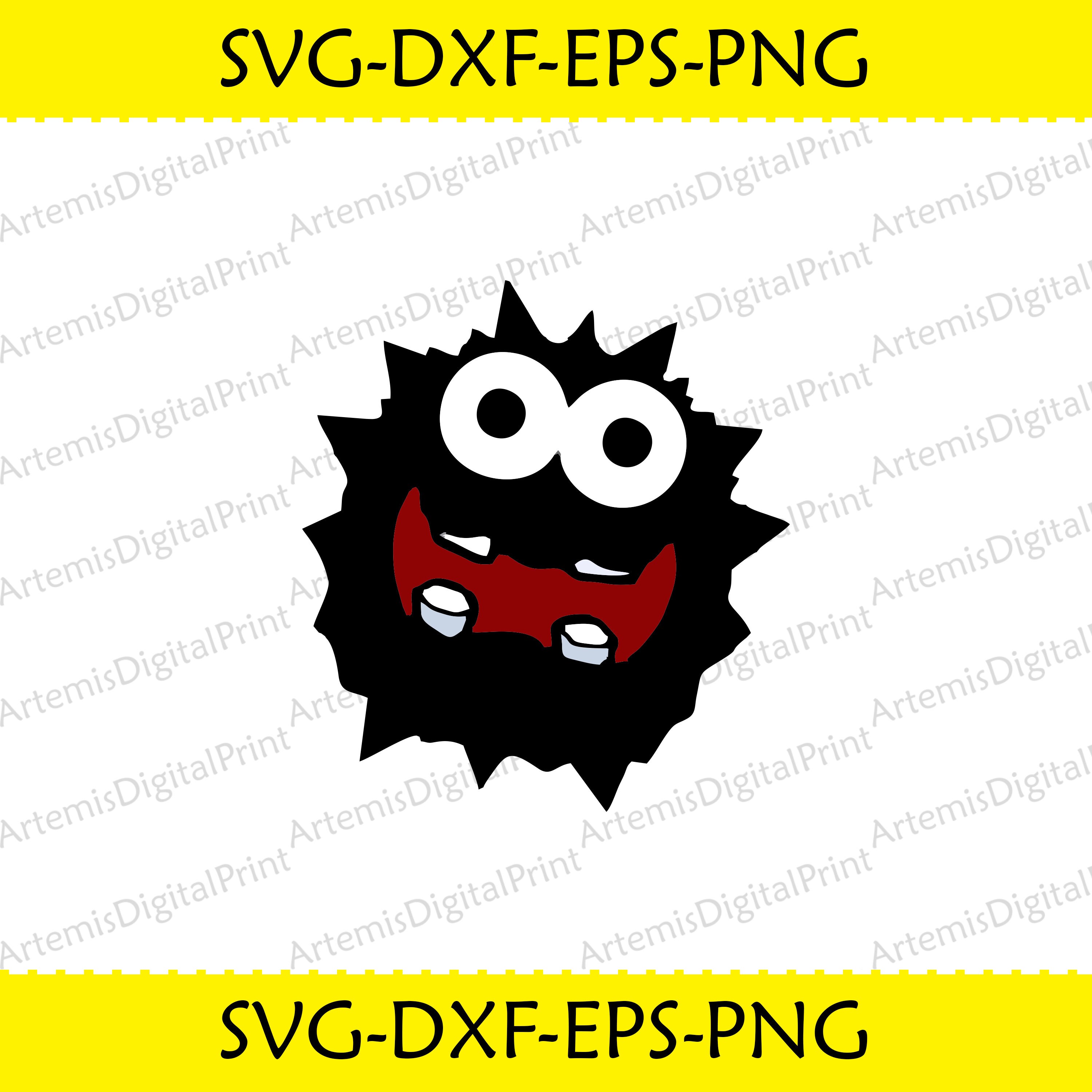 Fuzzy Svg, Super Mario Svg,super Mario Svg, Super Mario Silhouette, Svg ...