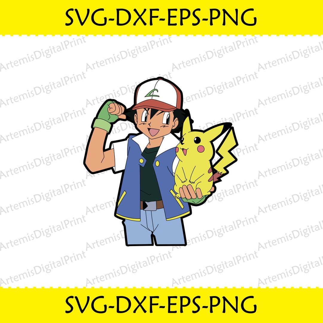 Ash Ketchum and Pokemo Go Svg,pokemo Go Png,pokemo Go Clipart ...