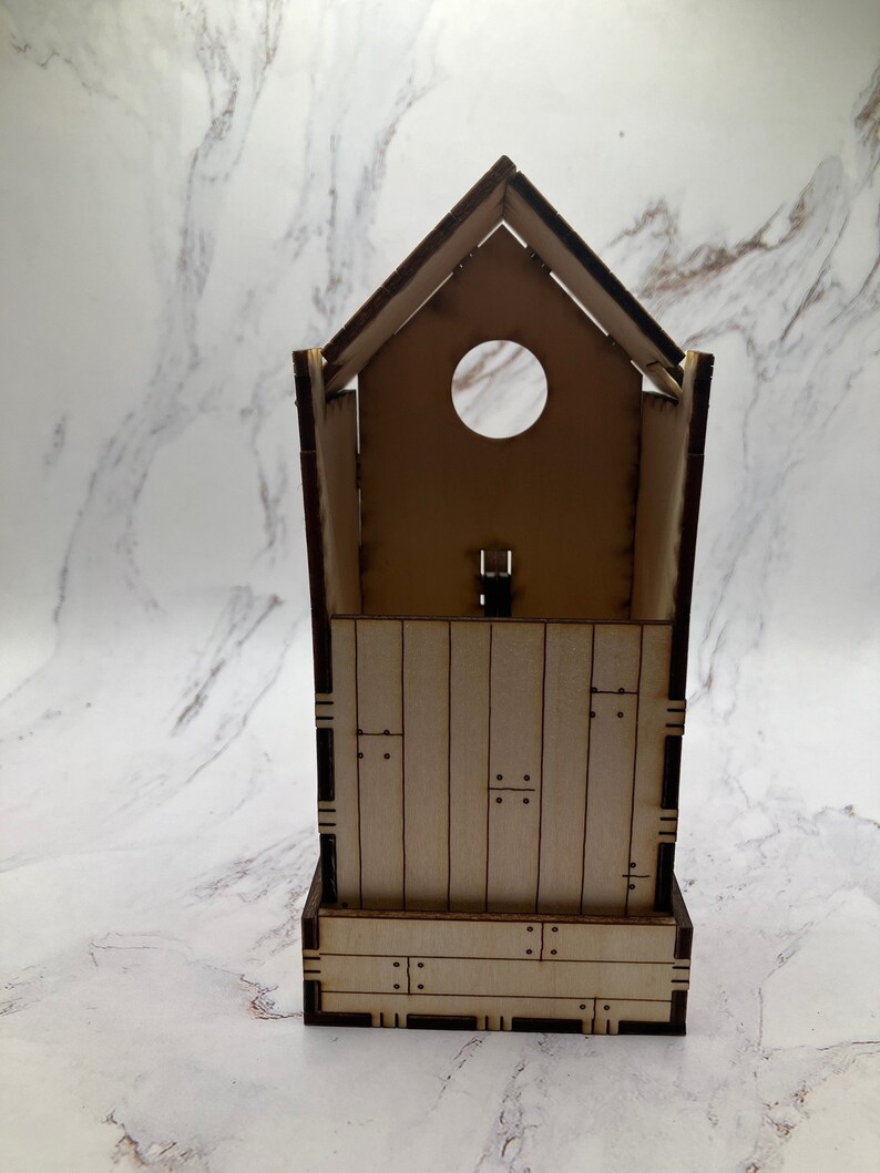 Wooden DIY Dice Tower Kit - Etsy