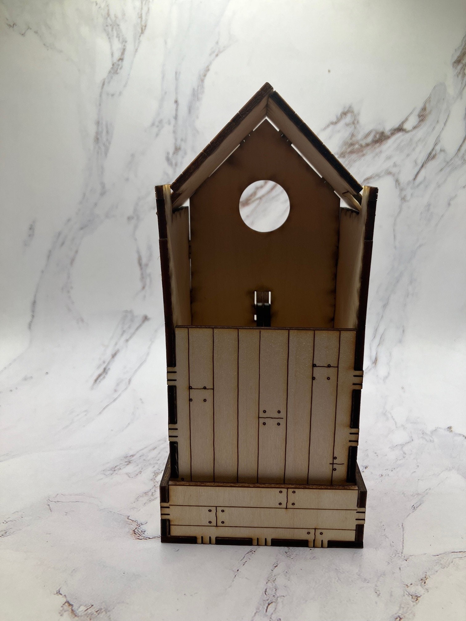 Wooden DIY Dice Tower Kit - Etsy