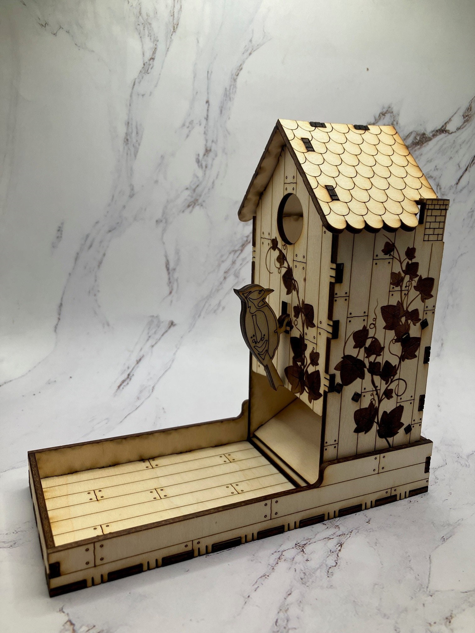 Wooden DIY Dice Tower Kit - Etsy