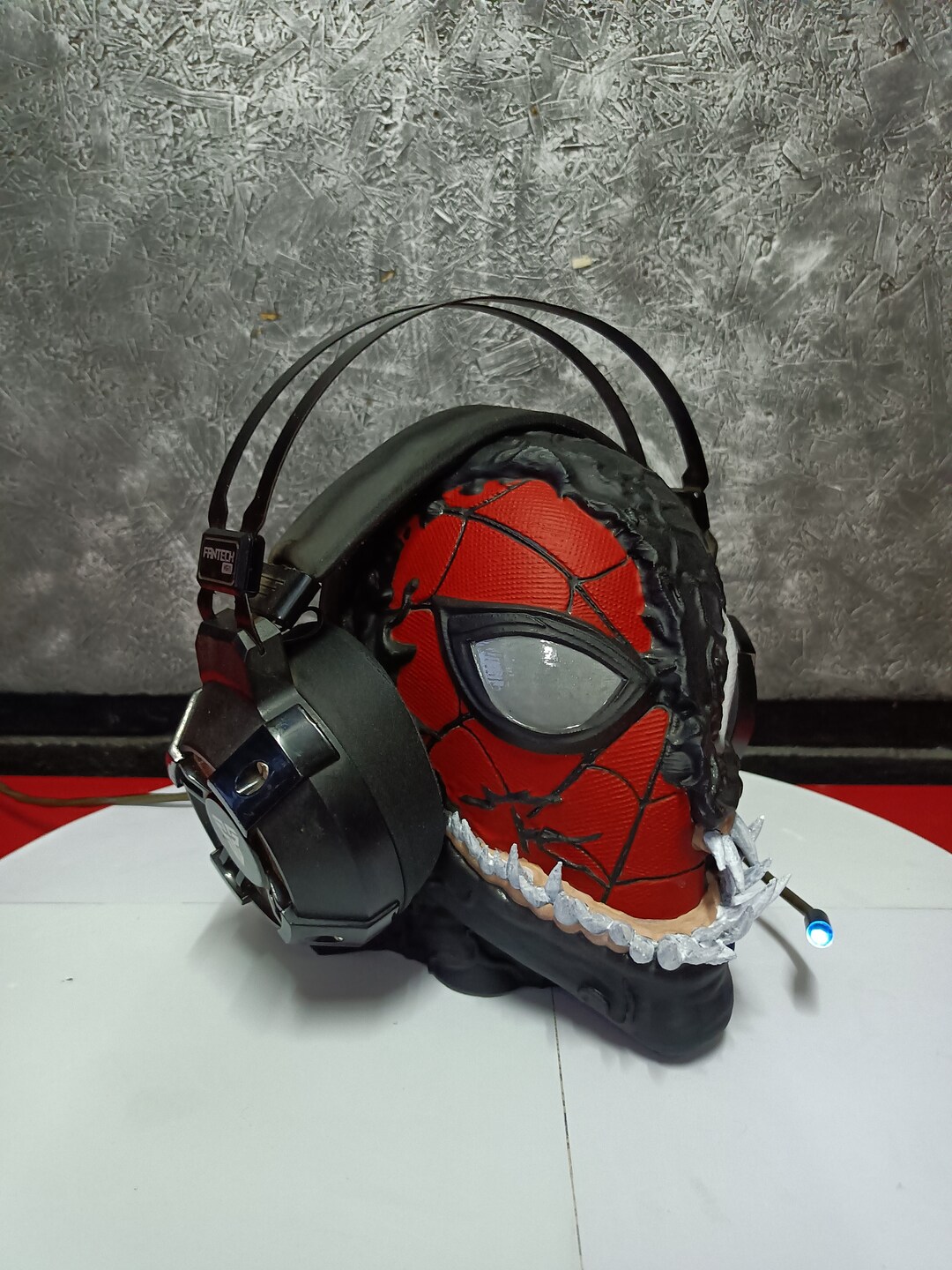 Spiderman Venom Headphone Stand Head, Headphone Holder Head, Headset ...