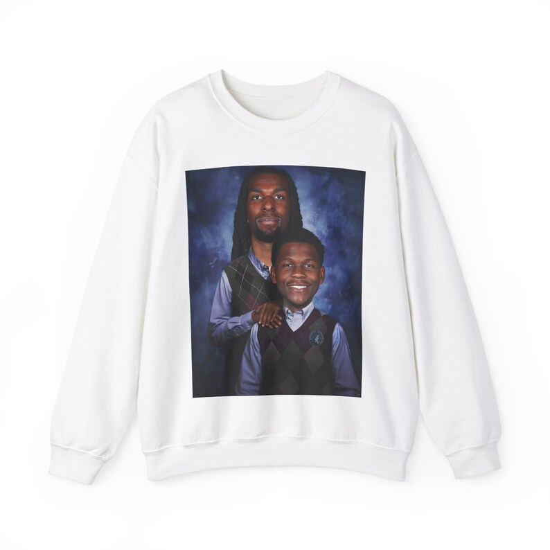 Anthony Edwards Naz Reid Step Brothers Sweatshirt Minnesota ...