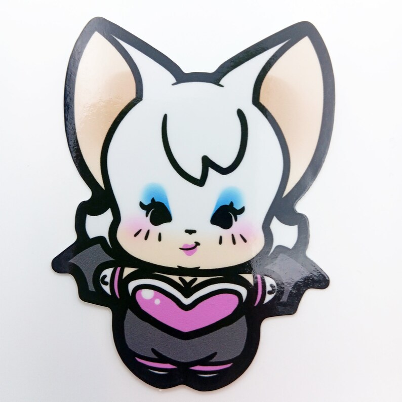 Chibi Rouge the Bat Sticker - Etsy