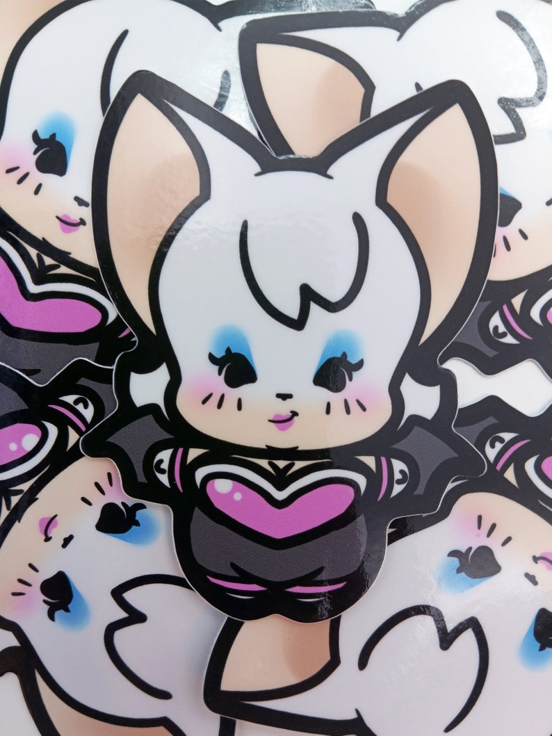 Chibi Rouge the Bat Sticker - Etsy