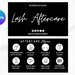 Lash Aftercare Template Editable Lash Extension Business Aftercare Card, Eyelash Extension ...