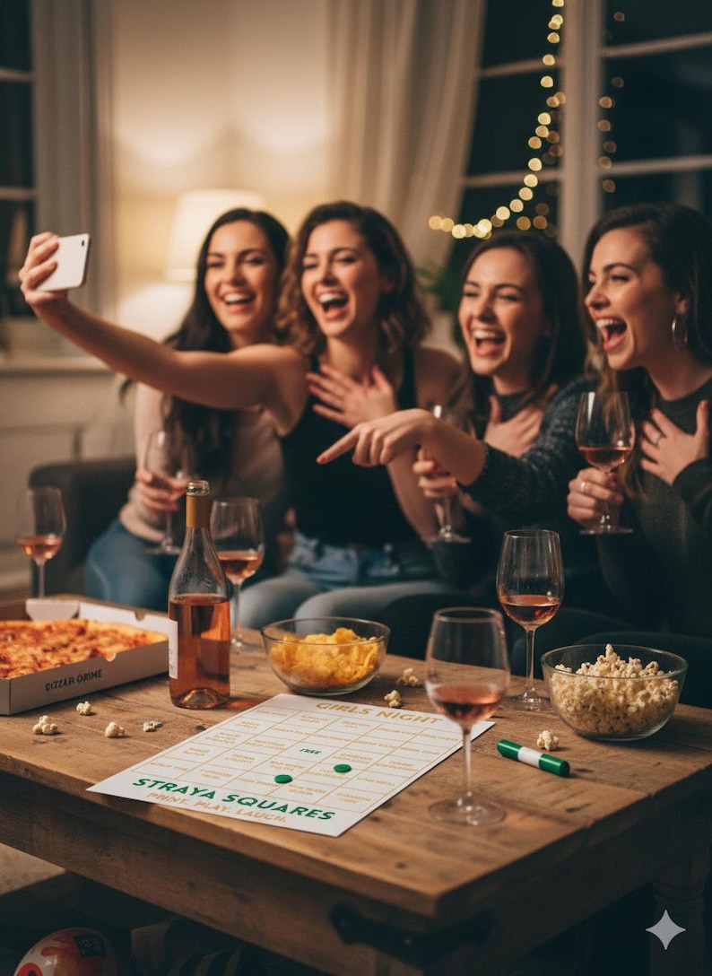 Girls Night Games – Printable Party Game | Instant Download | Straya ...