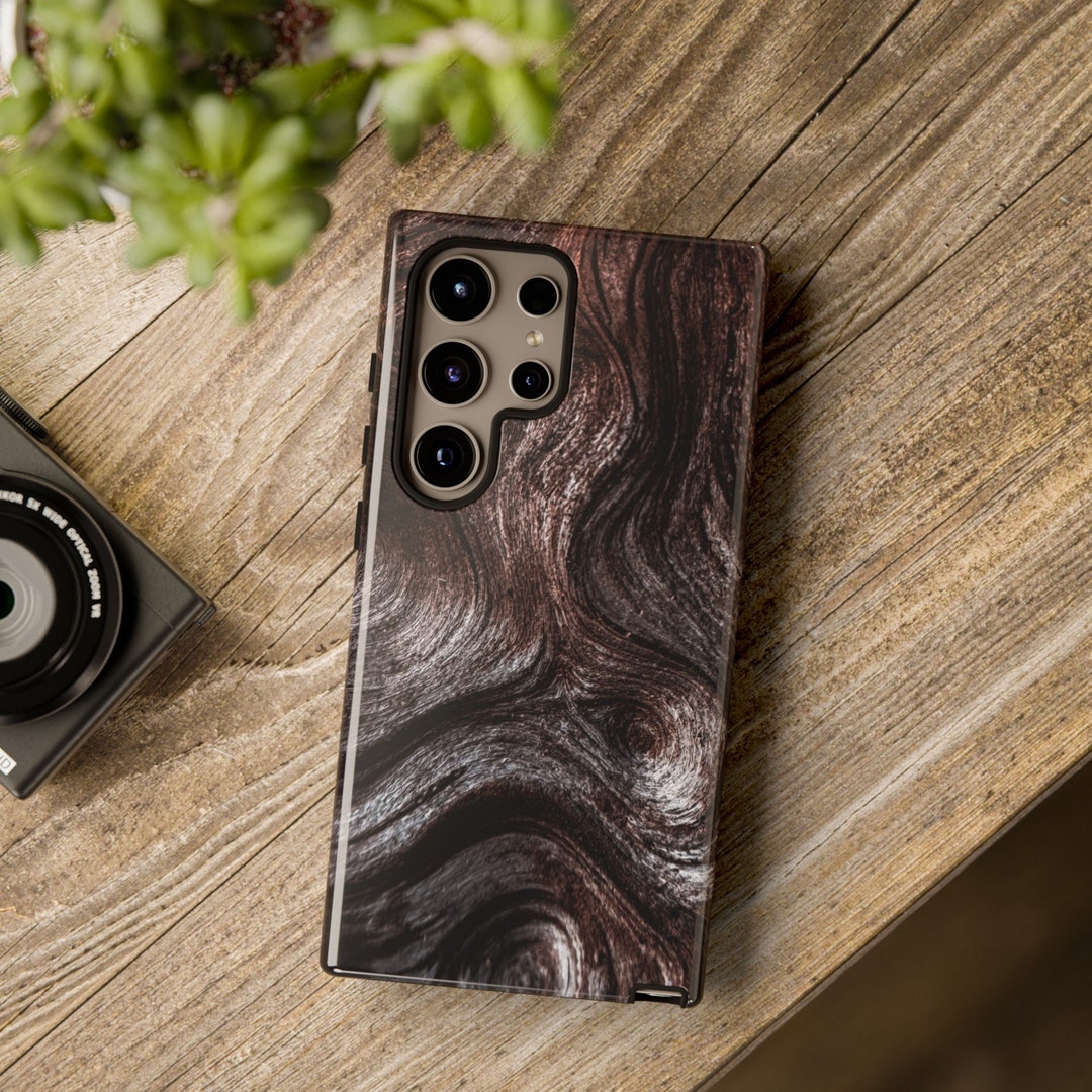 Modern Wood Grain Design Polycarbonate Phone Case Protective Cover - Etsy