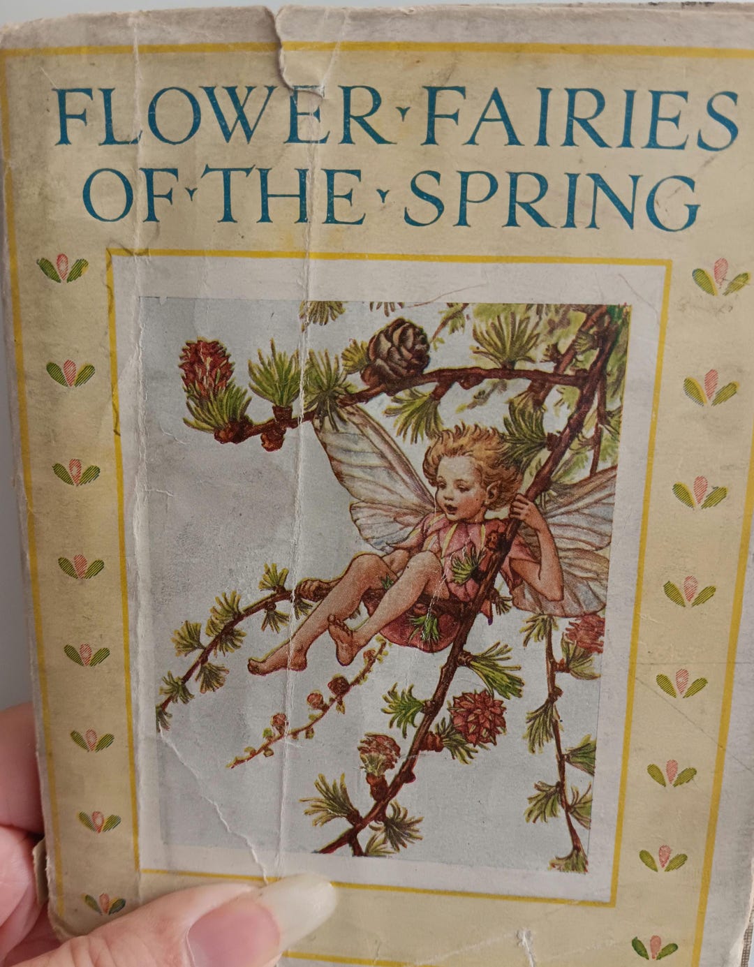 Antique Book, Flower Fairies of the Spring by Cicely Mary Barker, 1st ...