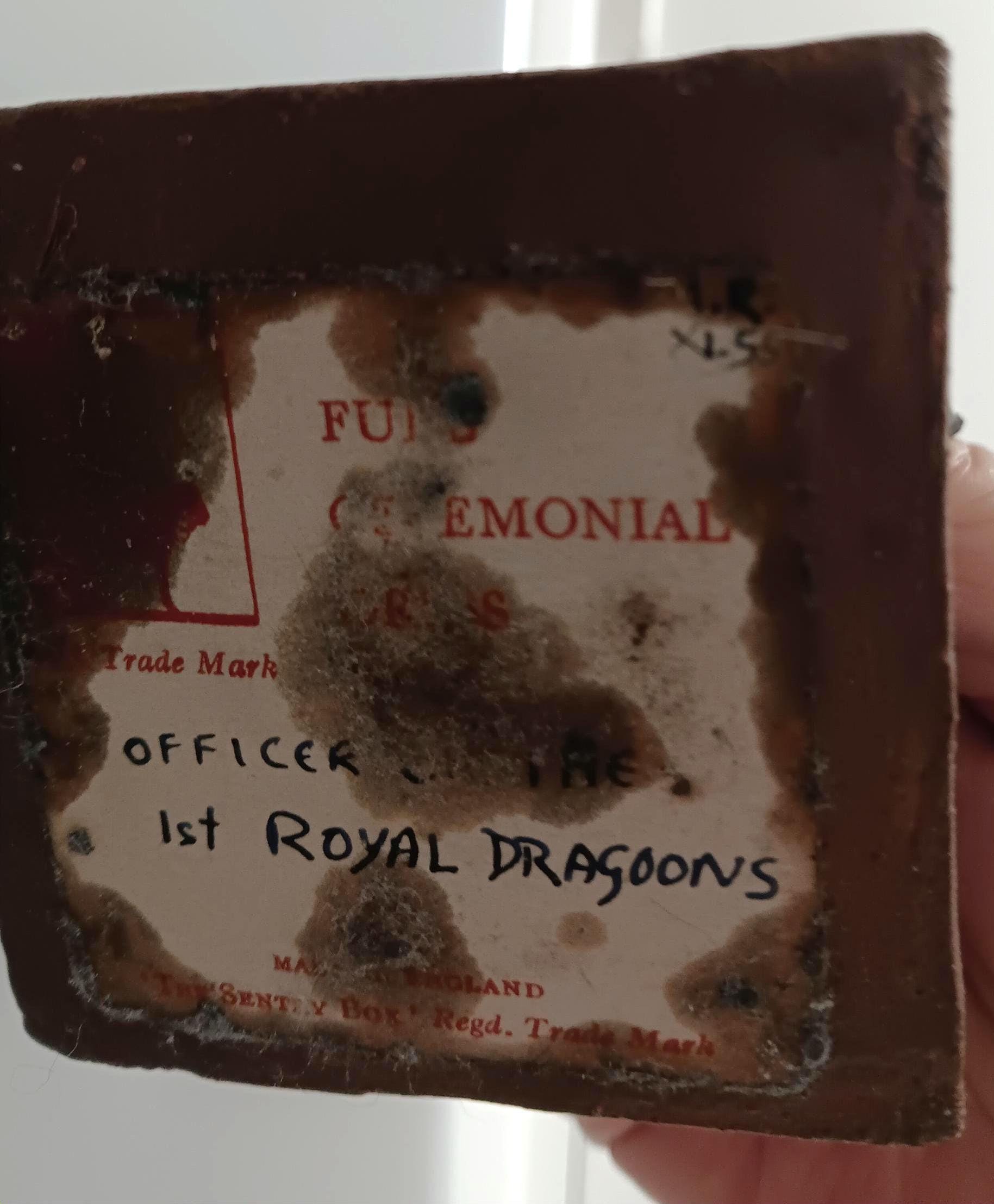 The Sentry Box - Regiments of the British Army - 1st Royal Dragoons ...