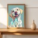 Yellow Lab Wall Art, Digital File Download, Yellow Lab Wall Print ...