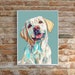 Yellow Lab Wall Art, Digital File Download, Yellow Lab Wall Print ...