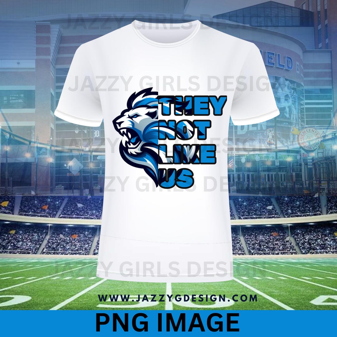 Lions They Not Like Us PNG Image - Etsy