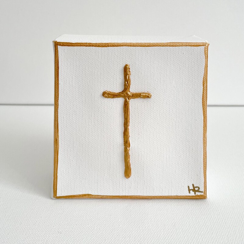 Cross Canvas - Etsy