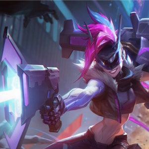 PROJECT: Jinx Wall Poster League of Legends, Popular Skin, Your ...