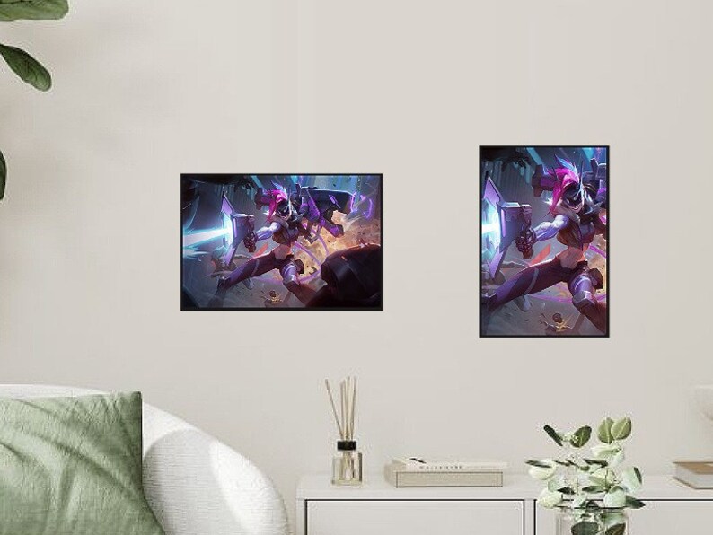 PROJECT: Jinx Wall Poster League of Legends, Popular Skin, Your ...