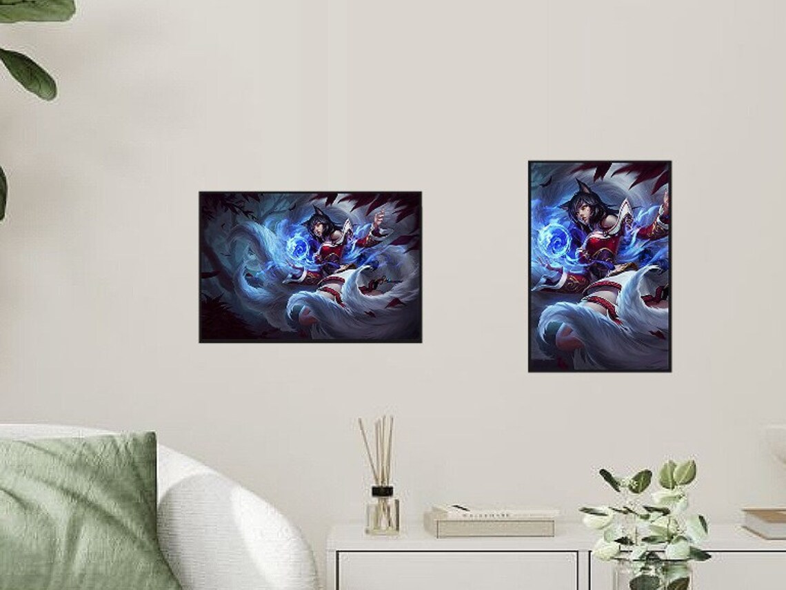 Ahri Poster League of Legends, Your Favorite Champion, Stunning Design ...