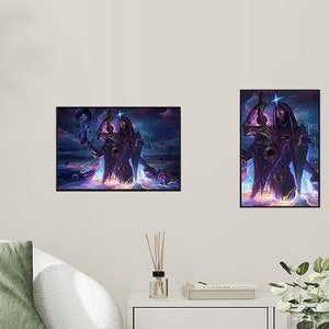 Dark Cosmic Jhin Wall Poster League of Legends, Popular Skin, Your ...