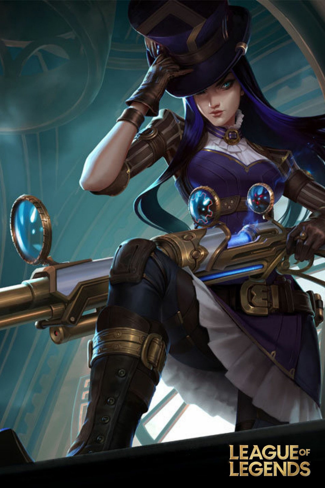Caitlyn Wall Poster League of Legends, Stunning Design, Your Favorite ...