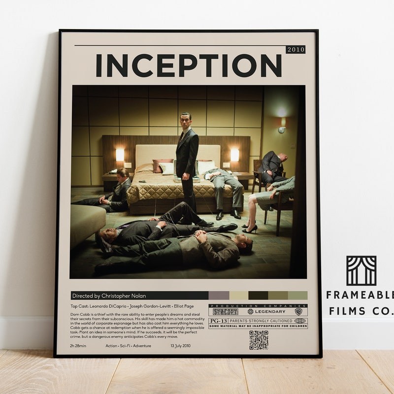 Inception Poster - Etsy