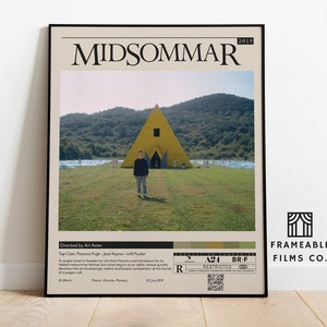 Midsommar Minimalist Movie Poster | Icon Cinema Series | Reimagined Art ...