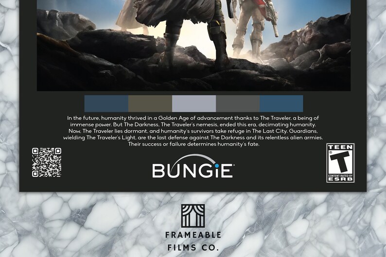 Destiny Video Game Art Print | Gaming Icon Series | Reimagined ...