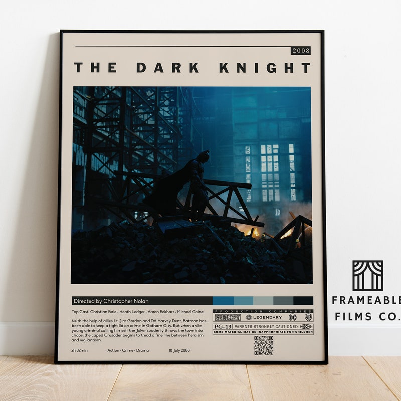The Dark Knight Posters - Etsy