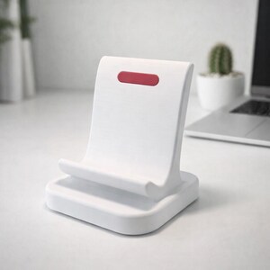 Minimalist Phone Stand - Modern Desk Dock for iPhone & Android | Clean ...