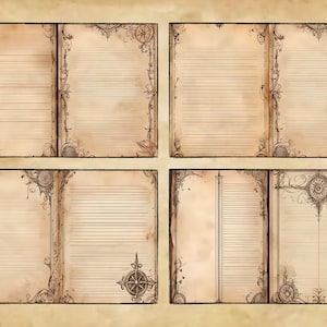 Magical Papers Junk Journaling Kit, DIY Spellbook, Enchanted Scrapbook ...