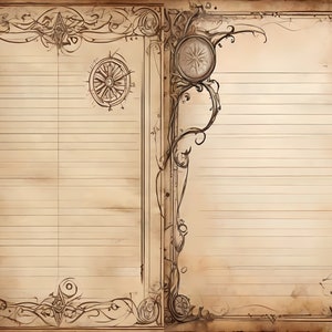 Magical Papers Junk Journaling Kit, DIY Spellbook, Enchanted Scrapbook ...