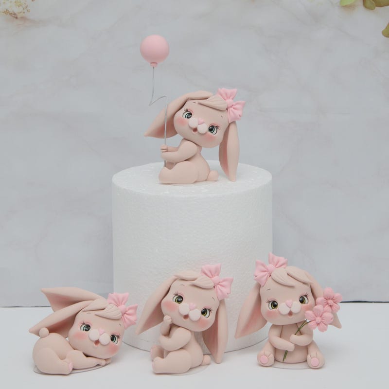 Bunny Fairy Cake Topper - Etsy