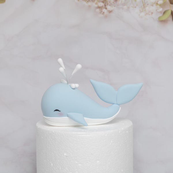 Whale Cake Topper - Etsy