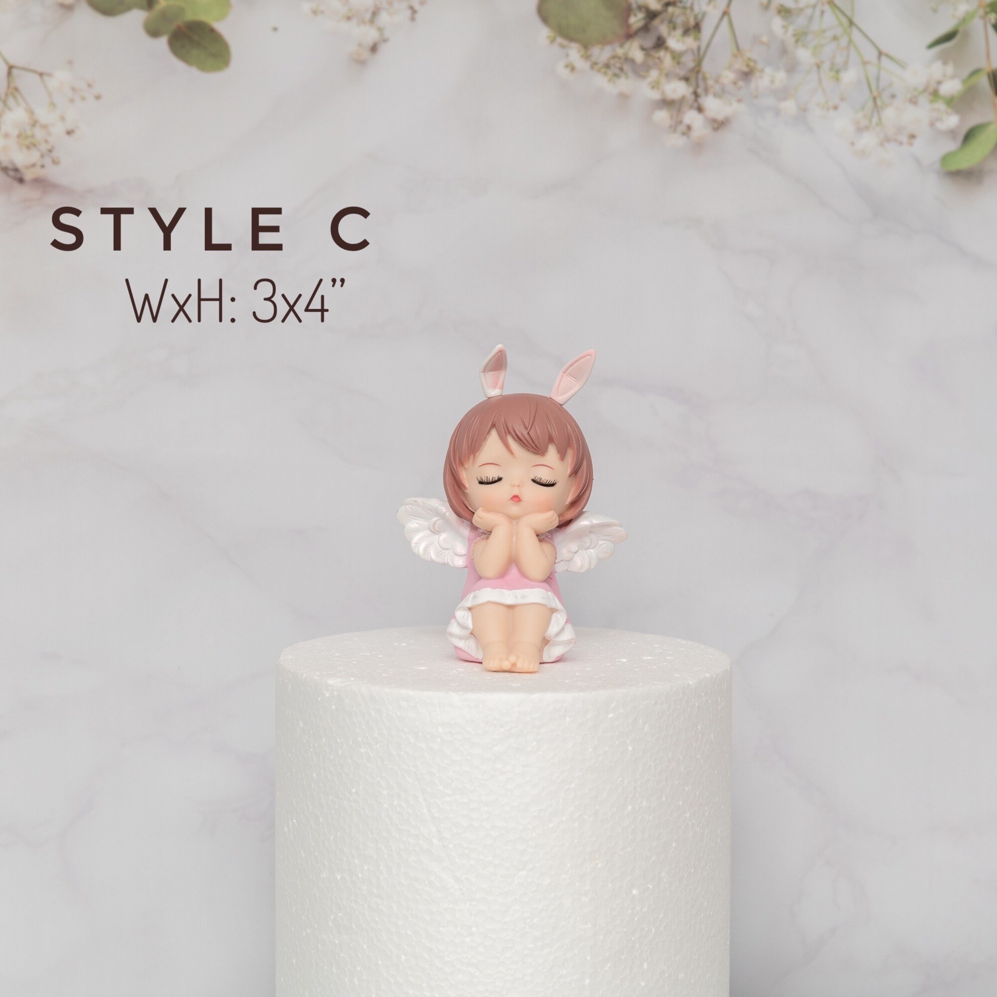 Cute Angel Cake Topper, Baby Angel Cake Decoration - Etsy