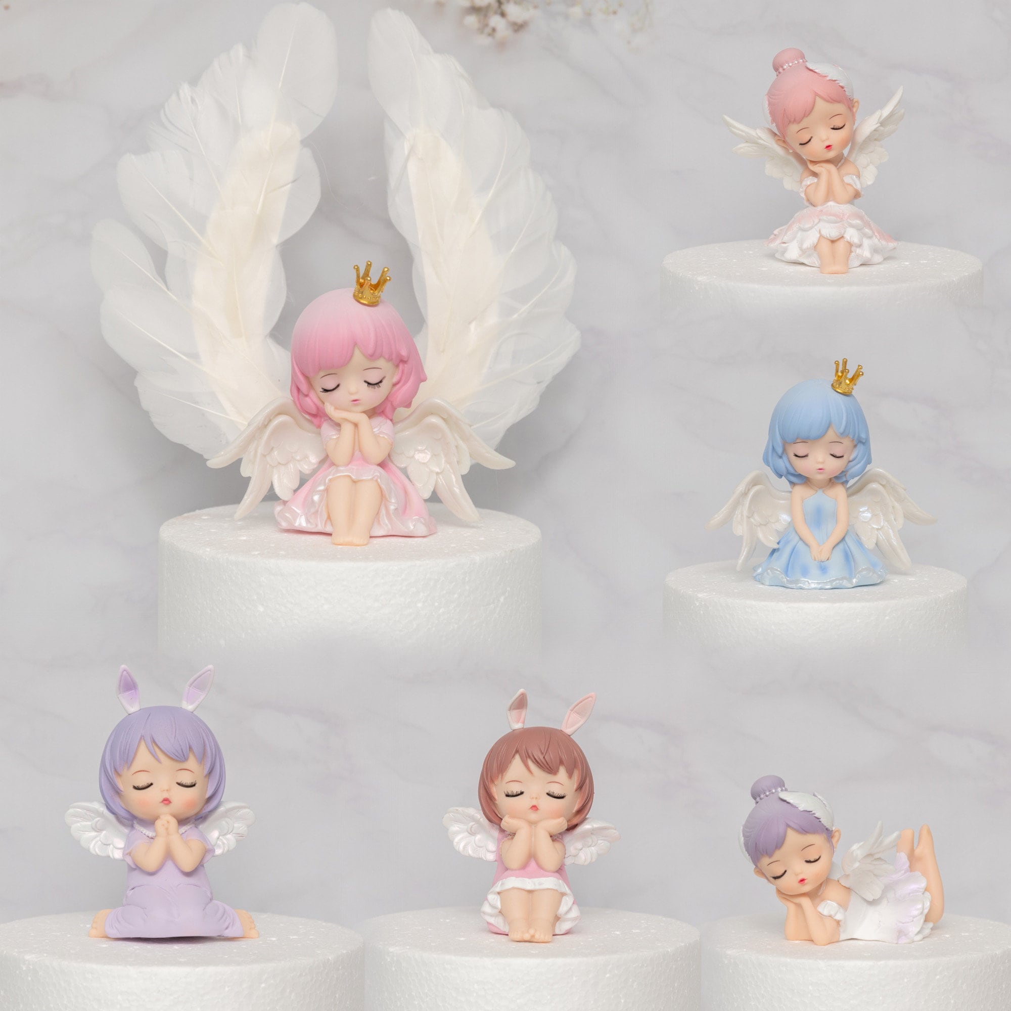 Cute Angel Cake Topper, Baby Angel Cake Decoration - Etsy