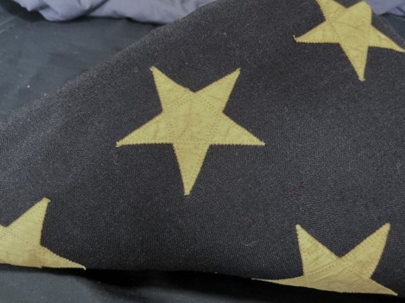 Original U.S. WWII 48 Star National Flag With Attachment Loops Huge 10 ...