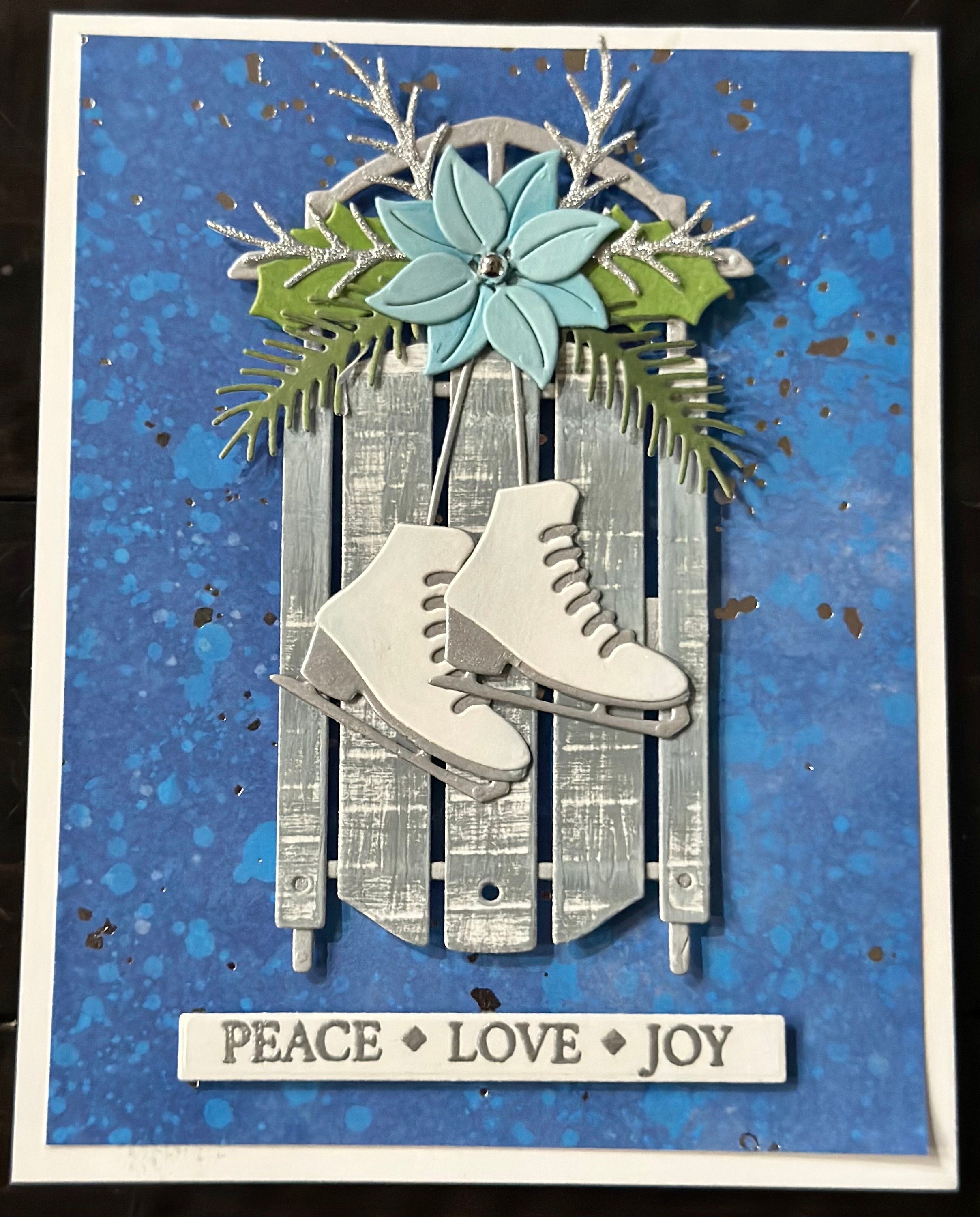 Handmade Christmas Card - Etsy