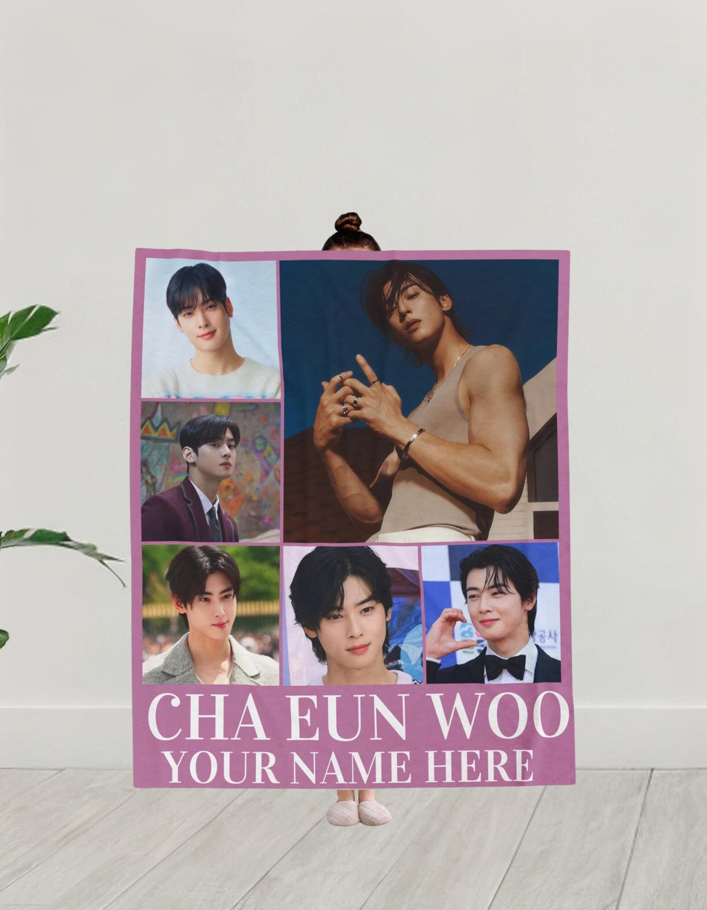 Cha Eun Woo Blanket, Astro Cha Eun Woo Kdrama Merch, Gift for Cha Eun ...