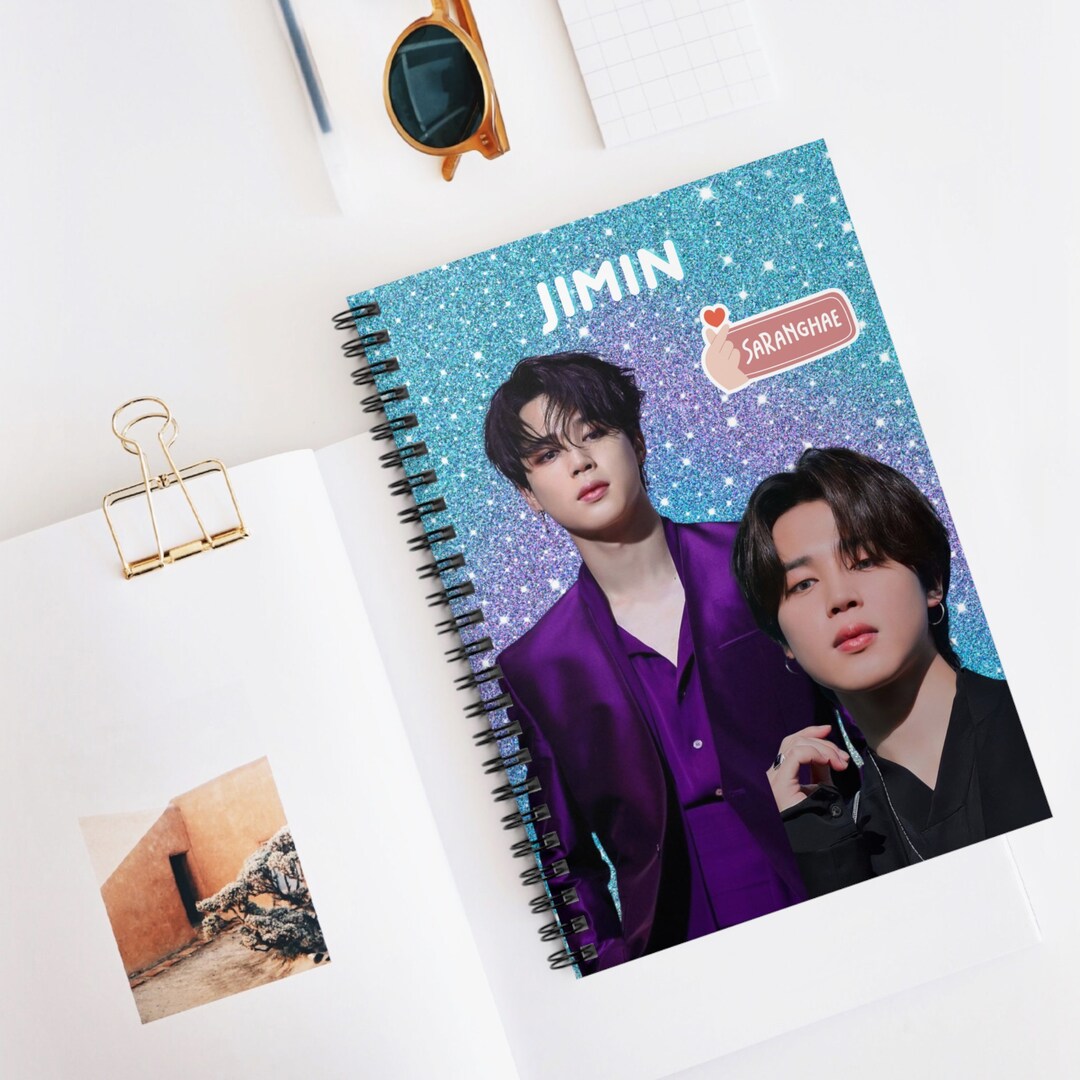 Jimin Notebook, Jimin Merch, BTS Merch, BTS Army, Kpop Notebook, Gift ...