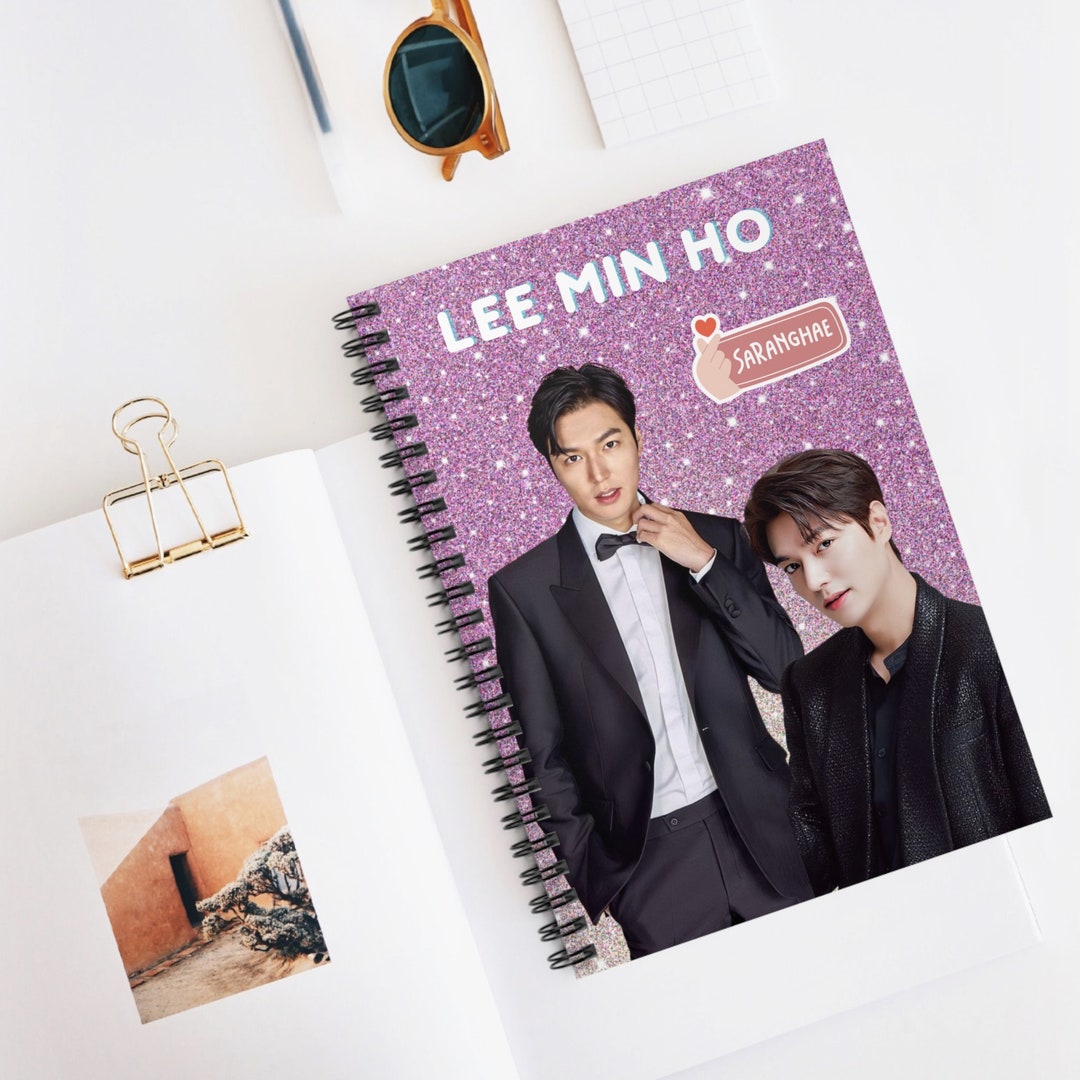Lee Min Ho Spiral Notebook, Lee Min Ho Notebook, Lee Min Ho Gift, Lee ...