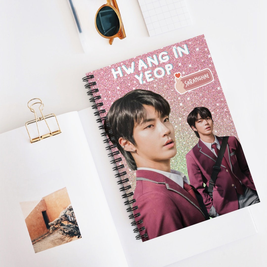 Hwang in Yeop Spiral Notebook, True Beauty Notebook, Hwang in Yeop, Han ...