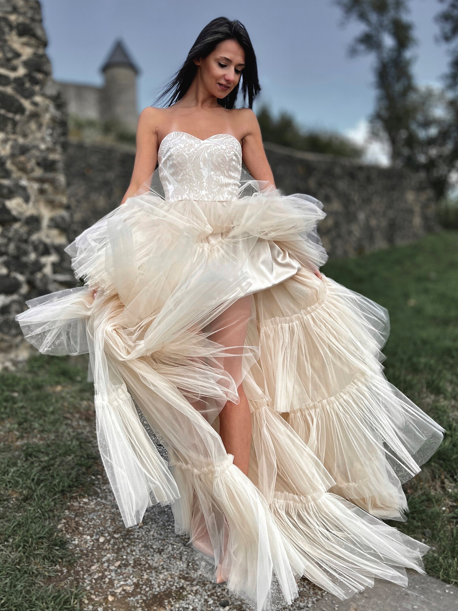 Custom Made Dress | High End Dress | Gala Dress | Red Carpet Dress ...