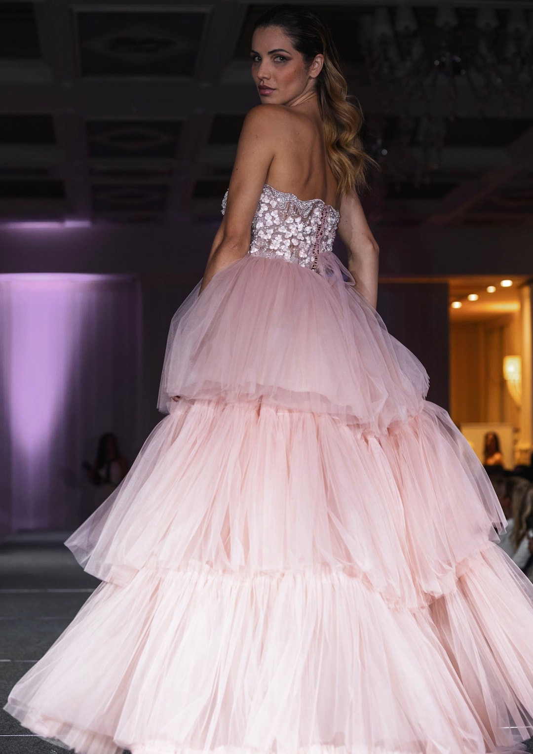 Layered Tulle Dress | Custom Made Dress | High End Dress | Gala Dress ...