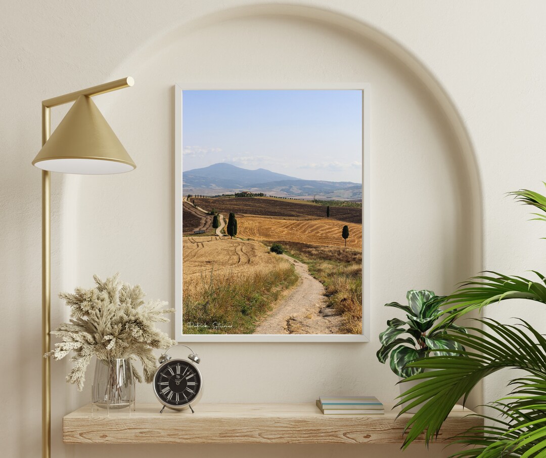 Tuscan Countryside Road From Gladiator Movie - Vertical Fine Art Photo ...