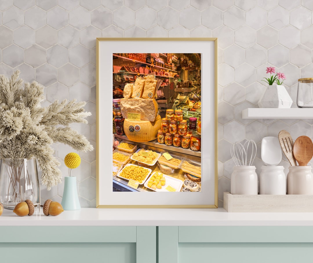 Italian Food Display - Bologna, Italy - Vertical Fine Art Photo Print ...