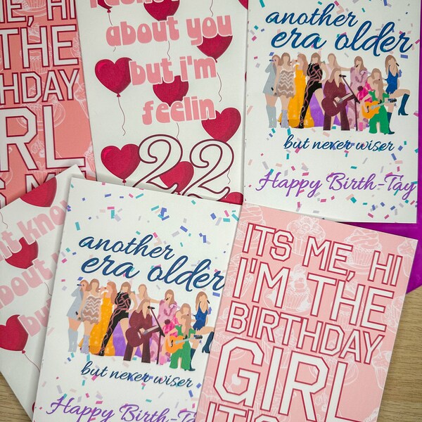 22 Taylor Birthday Card - Etsy