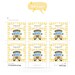 Printable Back to School Class Favor Tag, School Bus Themed Gift Tag ...