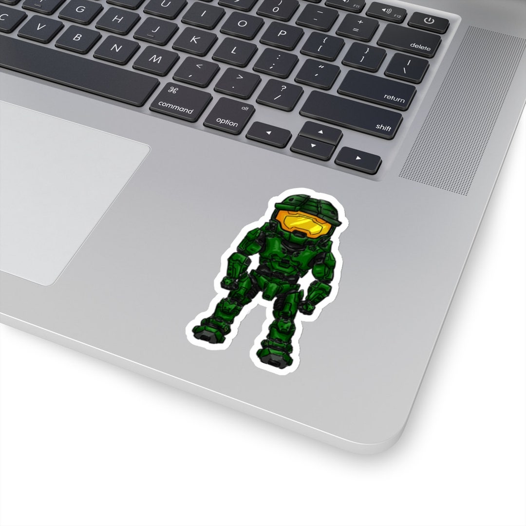 Halo Master Chief Sticker Vinyl Kiss-cut - Etsy