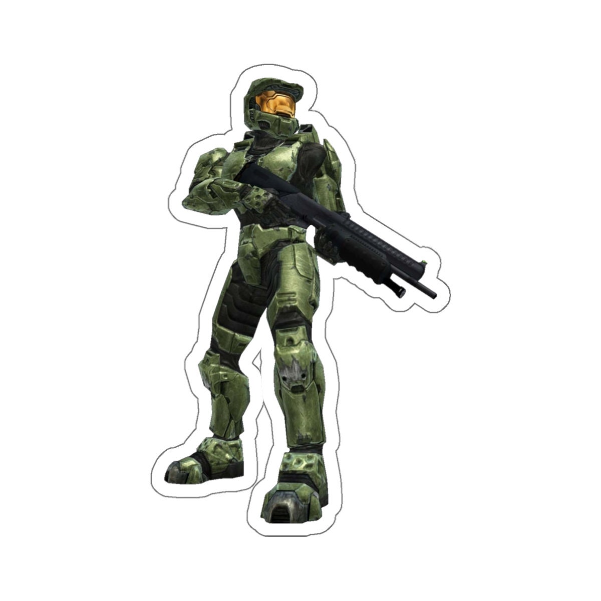 Halo 3 Master Chief Sticker Vinyl Decal for Phone, Laptops, Skateboards ...