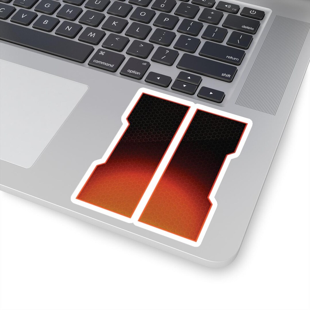 Call of Duty Black Ops 2 Logo Sticker, Gaming Stickers, Gamer Decal ...